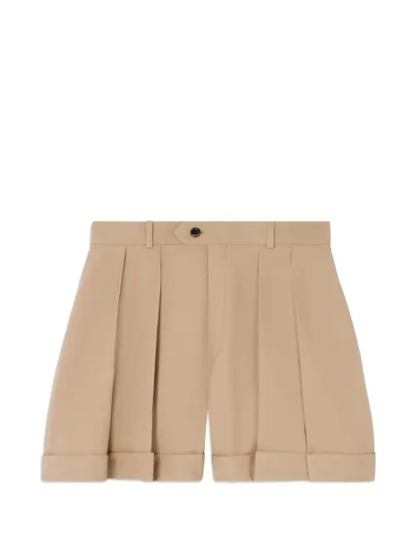 Celine Wool Shorts