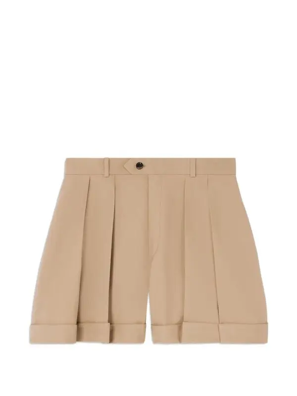 Celine Wool Shorts - Multicolor