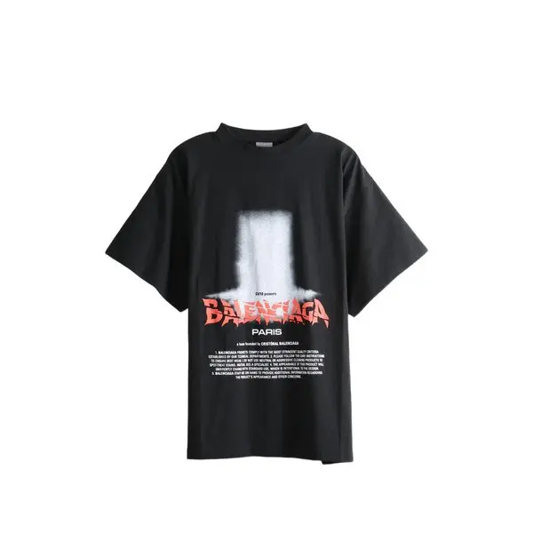 Balenciaga T-shirts & Vests T-shirts - Black