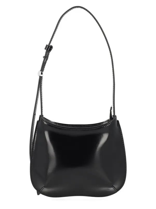 Jacquemus Attico Bisou Leather Bag - Black
