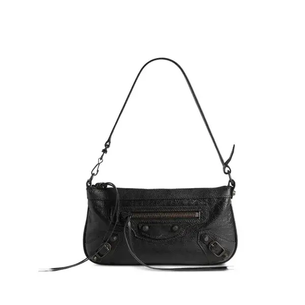 Balenciaga Lambskin Tote - Black