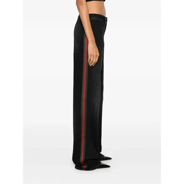 Gucci Denim Wide-leg Jeans