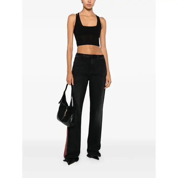 Gucci Denim Wide-leg Jeans