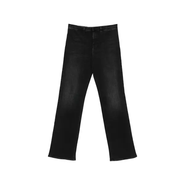 Gucci Denim Wide-leg Jeans - Black