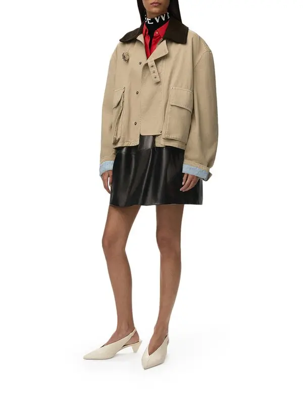 Loewe Cotton Parka - Cream