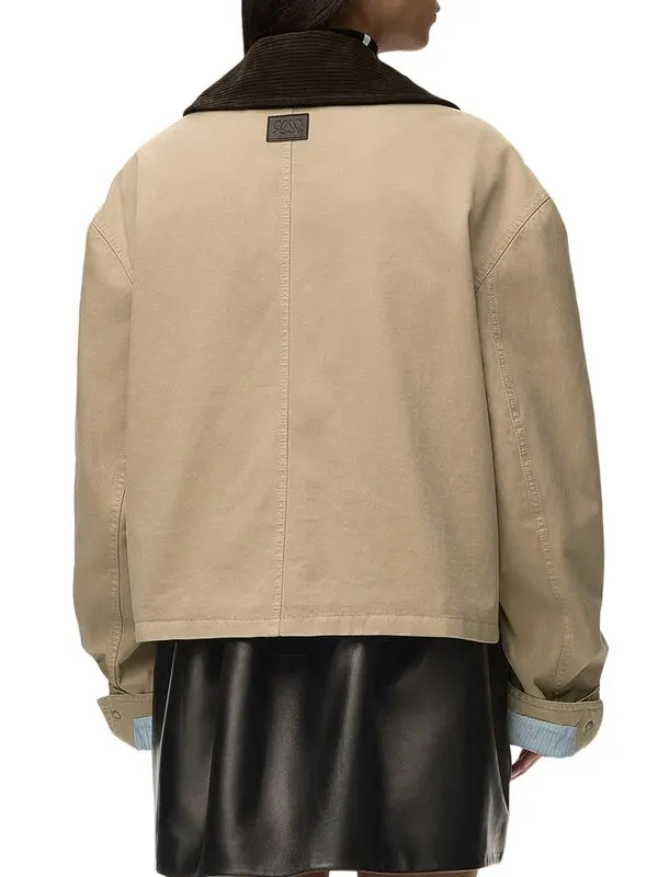 Loewe Cotton Parka - Cream