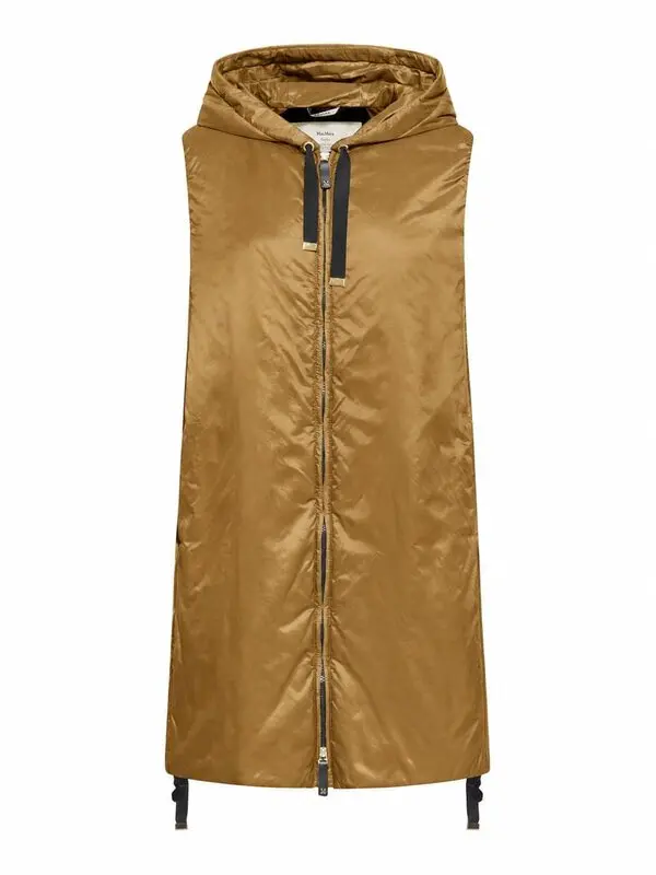 Max Mara Drop-proof Canvas Vest - Multicolor