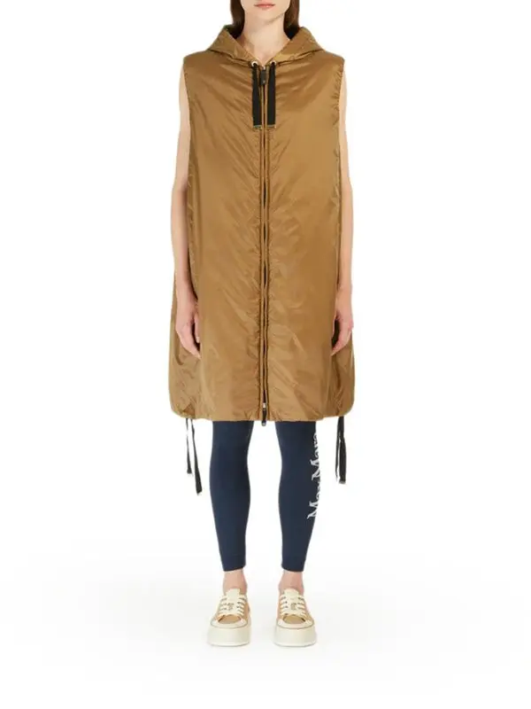 Max Mara Drop-proof Canvas Vest - Multicolor