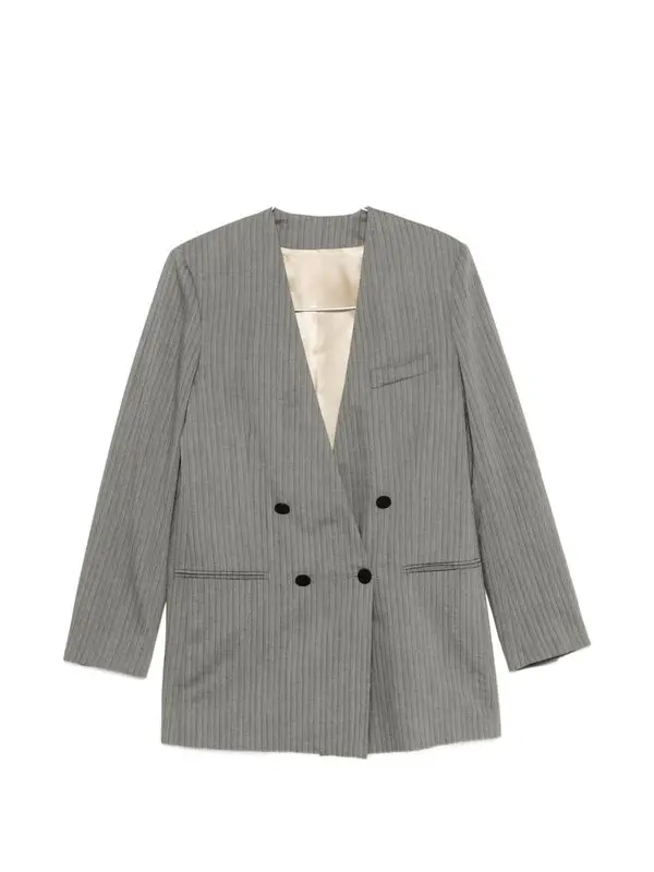 Alberta Ferretti Wool Blend Blazer Jacket
