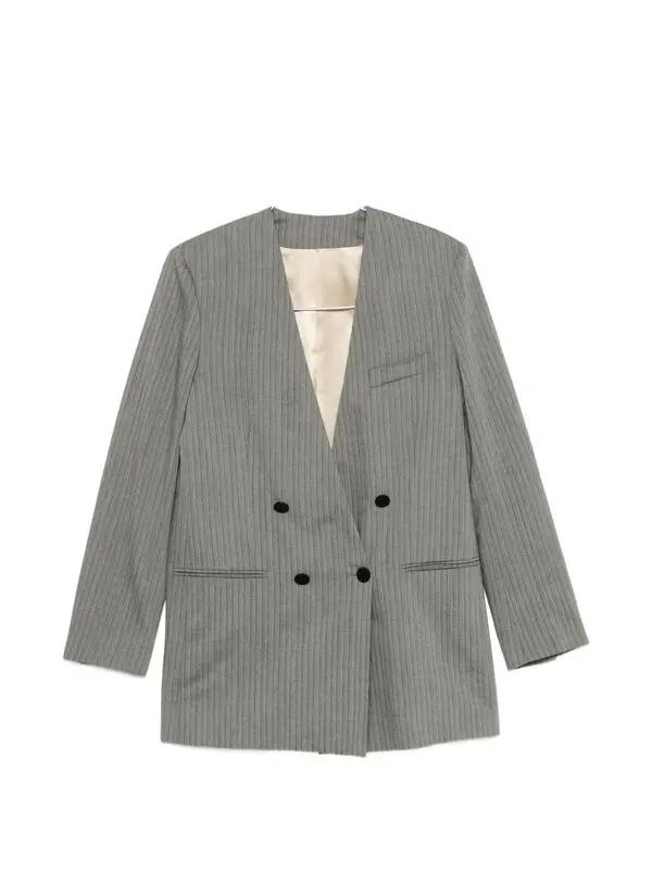 Alberta Ferretti Wool Blend Blazer Jacket - Multicolor