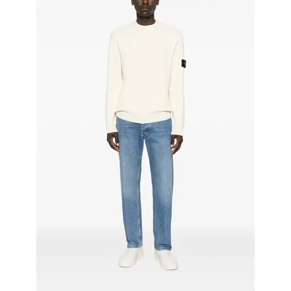 Stone Island Neutrals Sweaters & Knitwear Jumpers - Cream