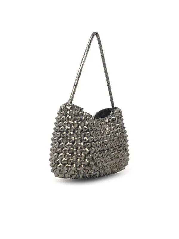 Dragon Diffusion Basil Cactuscovert Foil' Leather Bag