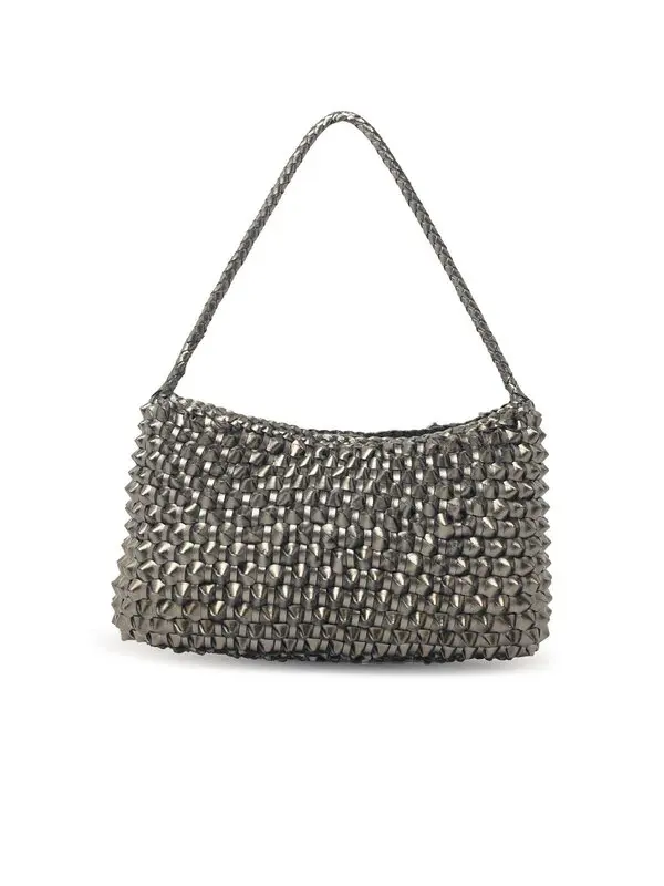 Dragon Diffusion Basil Cactuscovert Foil' Leather Bag