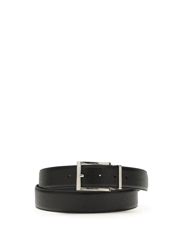 FERRAGAMO Reversible Belt - Blue