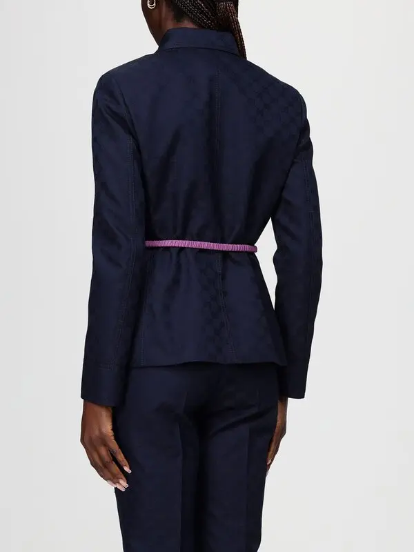 Gucci Gg Cotton Blend Jacket