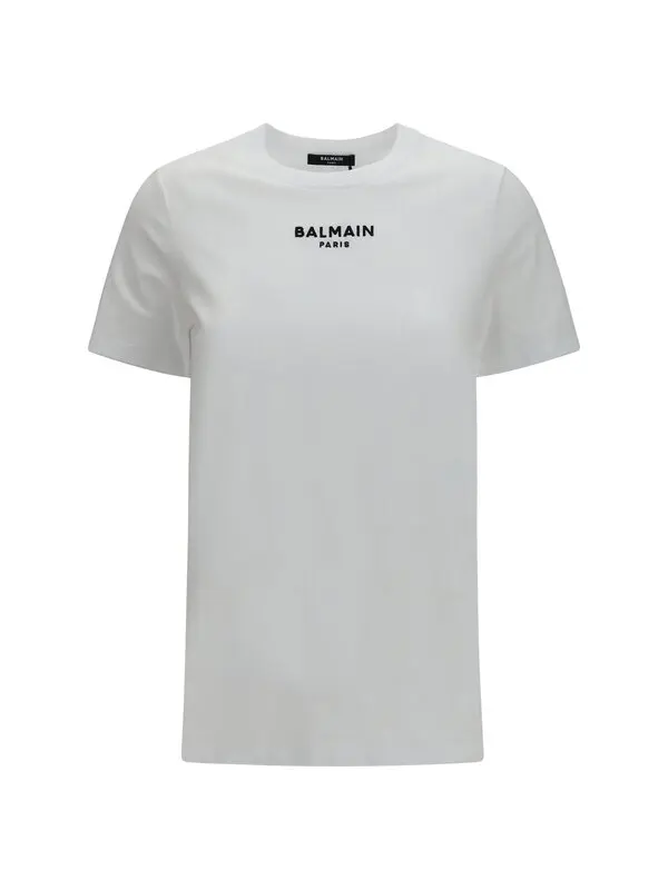 Balmain Cotton Logo T-shirt - White
