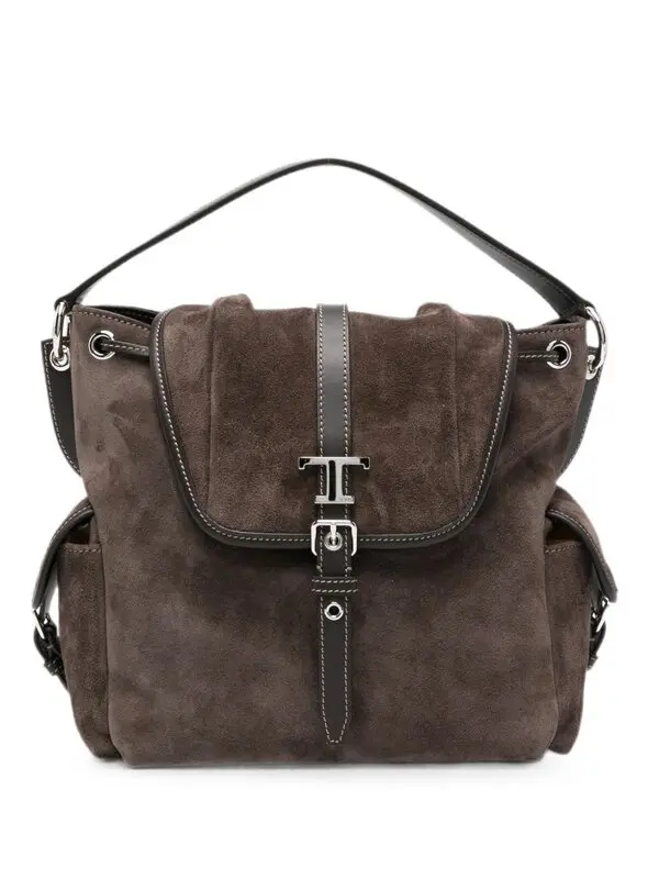 TOD'S T Timless Mini Leather Backpack