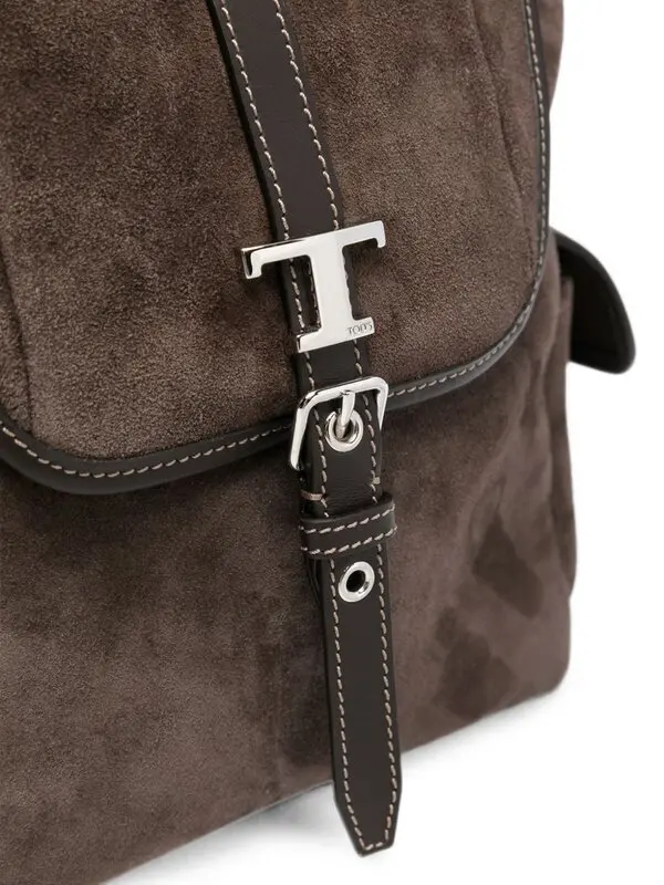 TOD'S T Timless Mini Leather Backpack - Multicolor