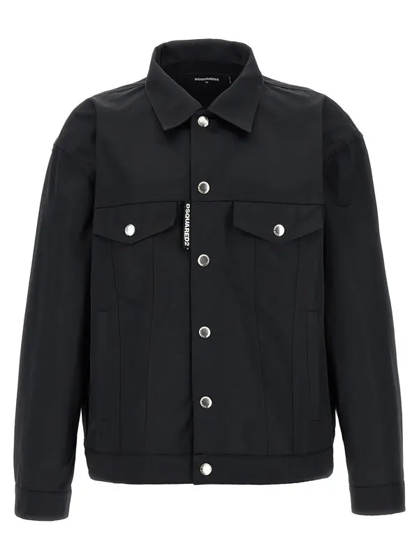 Dsquared2 Ever Jean Jacket - Black
