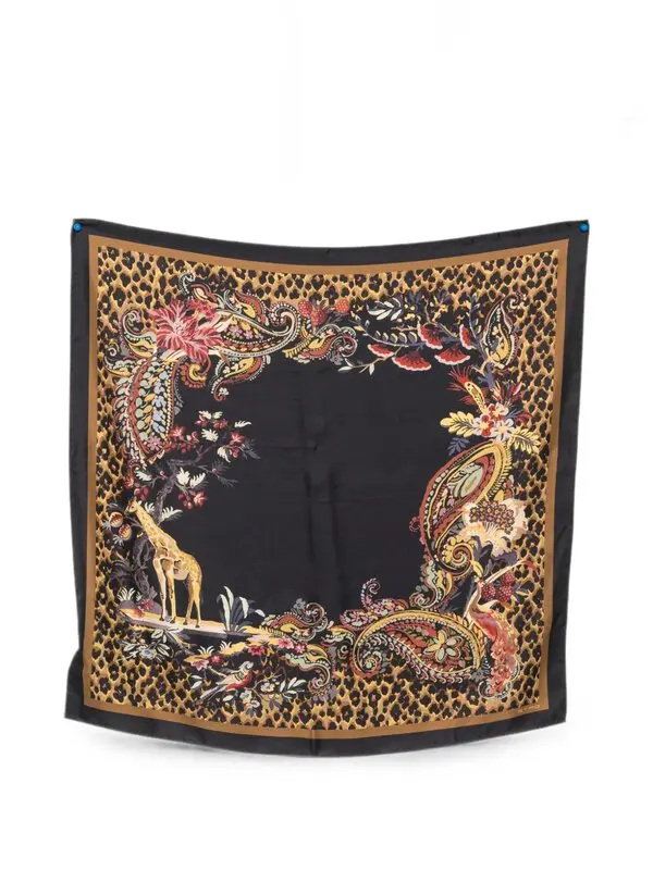 Etro Printed Silk Foulard