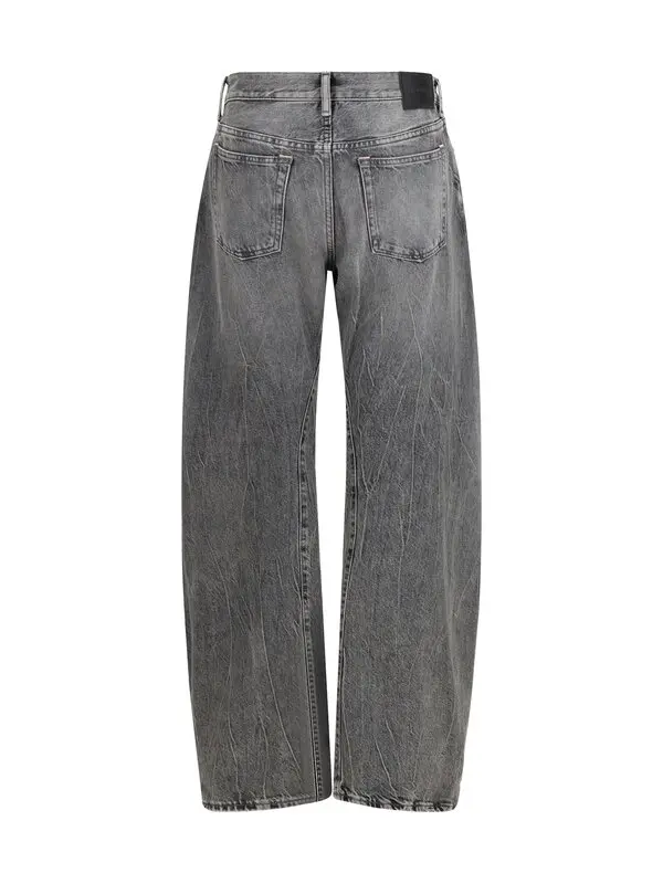 Acne Studios Denim Barrel Jeans - Gray