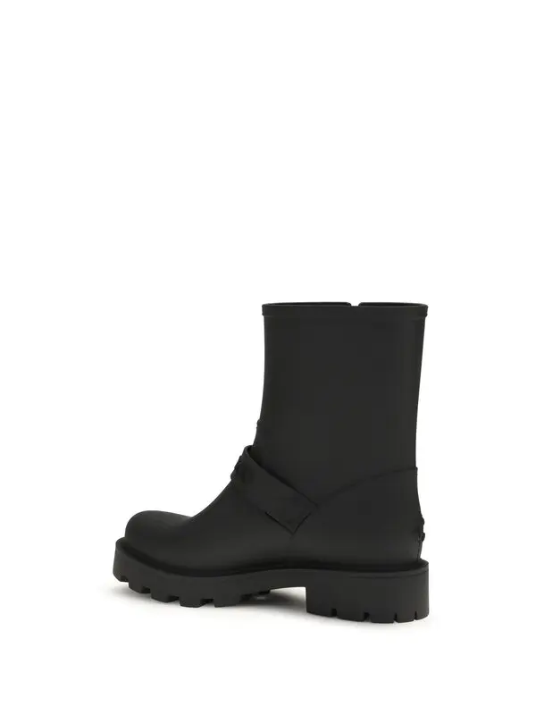 JIMMY CHOO Tpu Rain Boots - Black