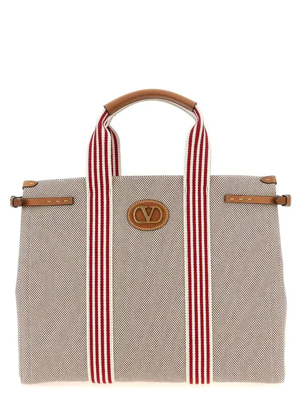 Valentino Garavani Antibes Canvas Tote Bag - Multicolor