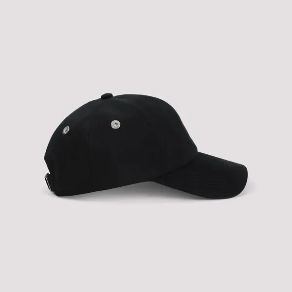 AMI Paris Red Adc Embroidery Hat