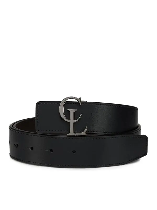 CHRISTIAN LOUBOUTIN Reversible Belt Cl 35mm