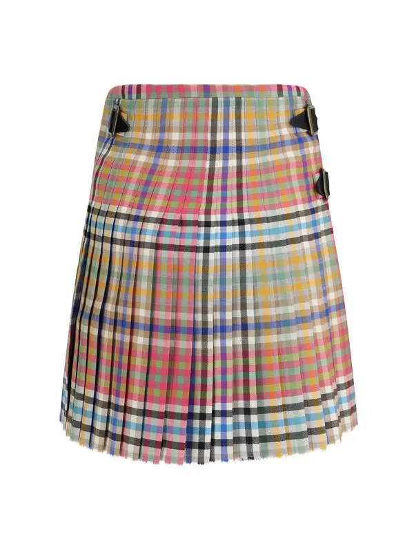 VIVIENNE WESTWOOD Heather Check Mini Kilt