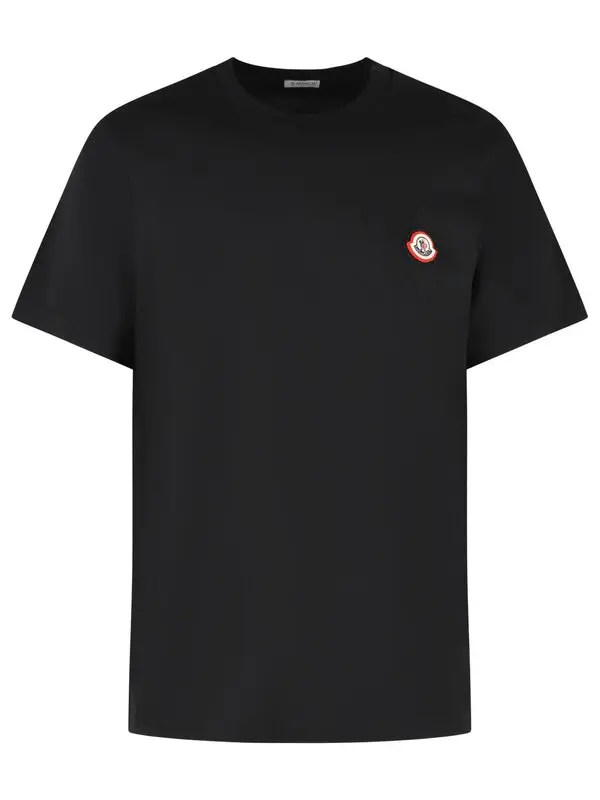 Moncler Cotton T-shirt - Black