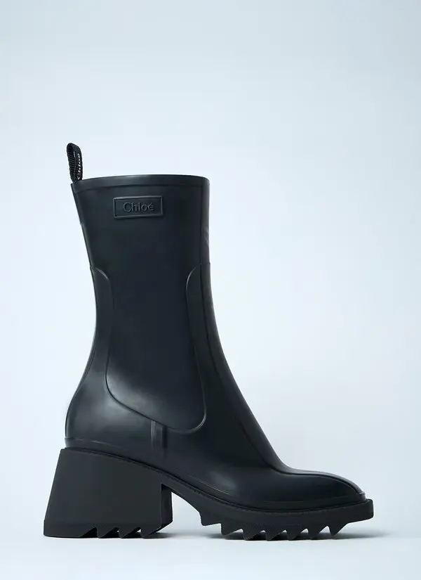 Chloé Betty Rain Boots - Black