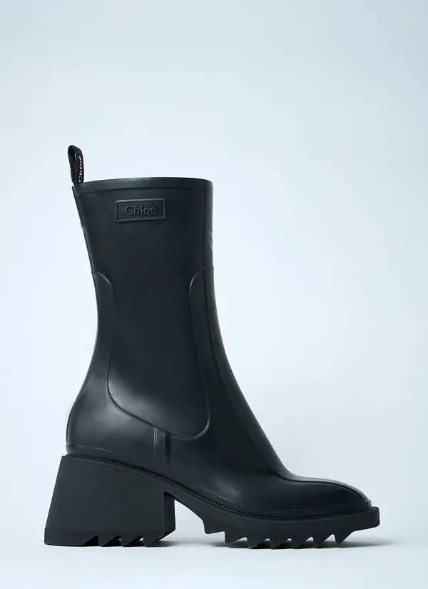 Chloé Betty Rain Boots - Black