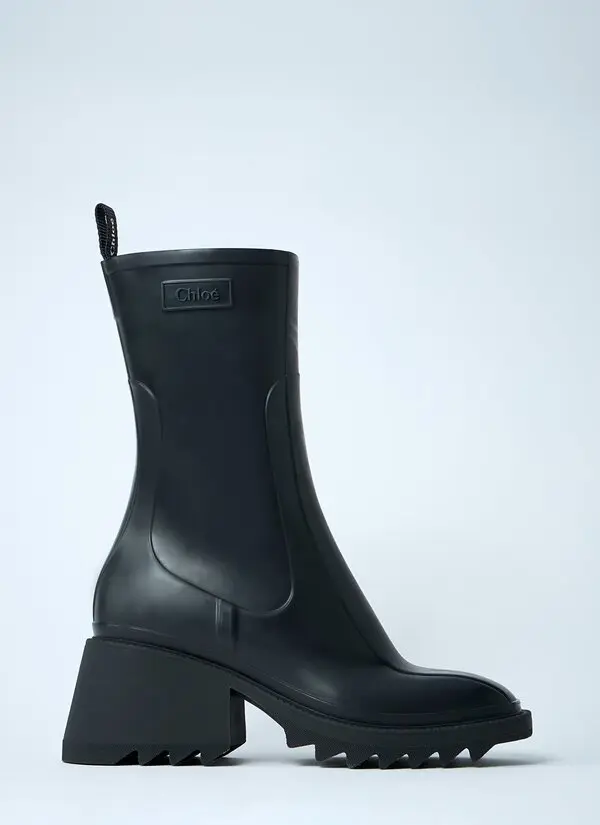 Chloé Betty Rain Boots - Black