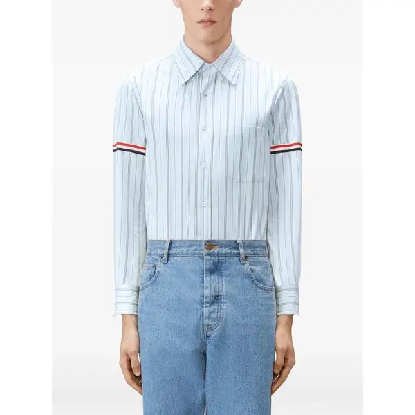 Thom Browne Shirts - Blue