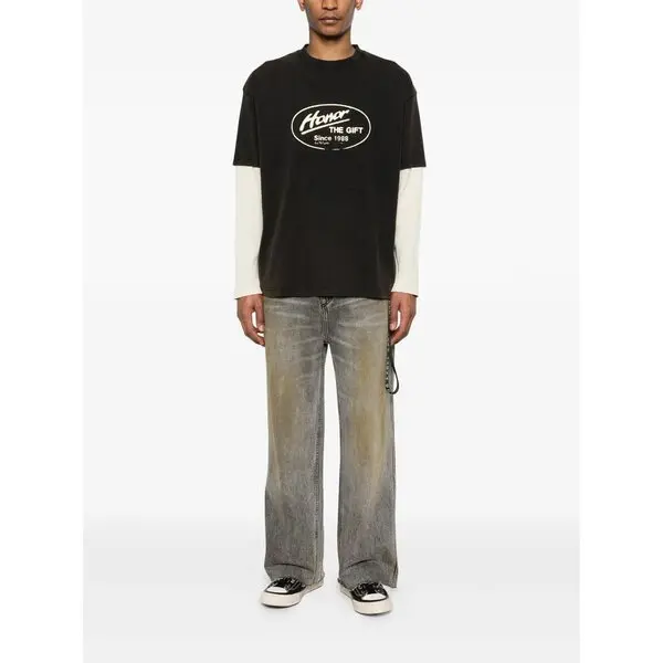 44 LABEL GROUP Wide-leg Jeans - Gray