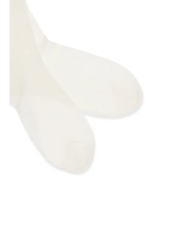 Miu Miu Cotton Pointelle Knee High Socks