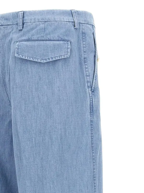 Valentino Garavani Turn-up Jeans