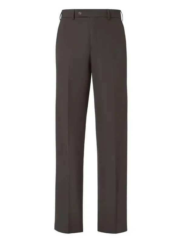 Fendi Wool Crepe Pants