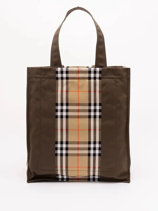Burberry Ekd Label` Tote