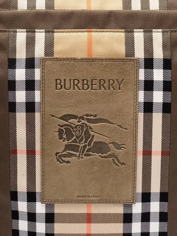 Burberry Ekd Label` Tote