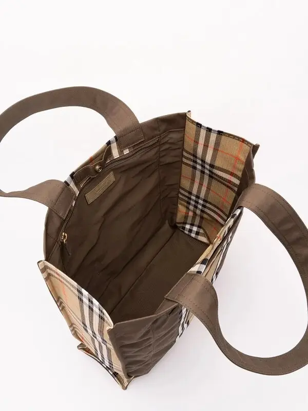Burberry Ekd Label` Tote