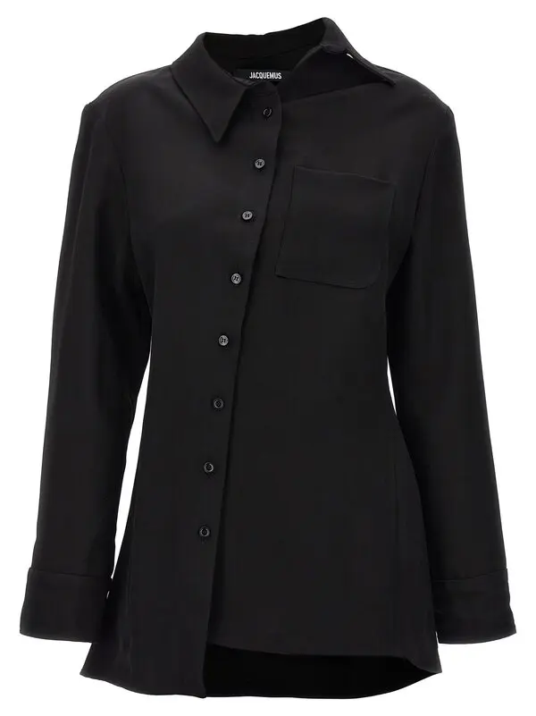 Jacquemus La Chemise Pablo Shirt - Black