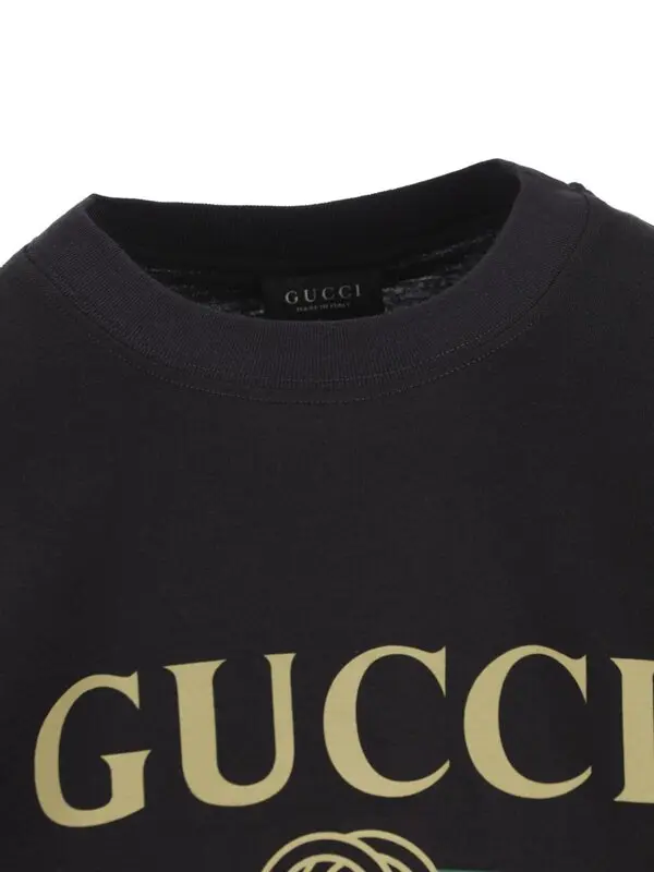 Gucci Logo Cotton T-shirt