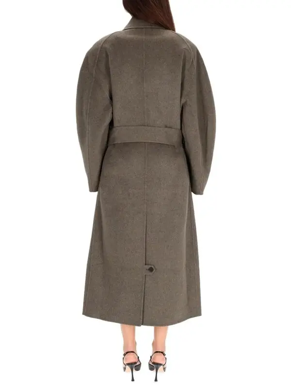 Jacquemus Trench Coat D'homme Curvio - Gray
