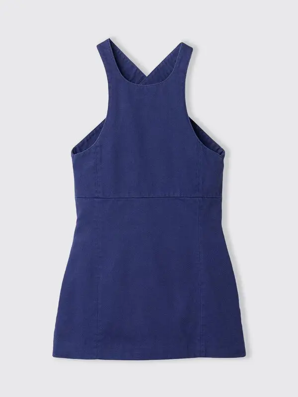 Miu Miu Cotton Mini Dress - Blue