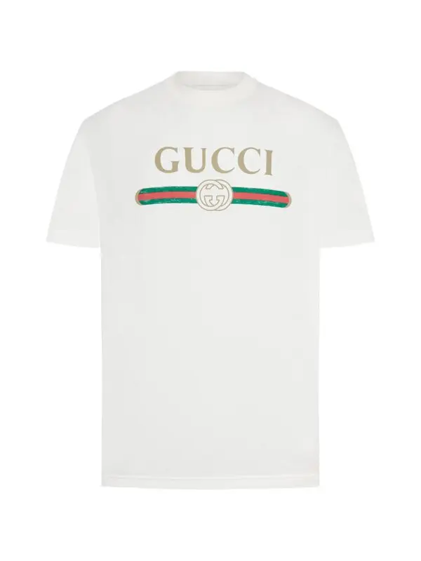 Gucci Logo Cotton T-shirt