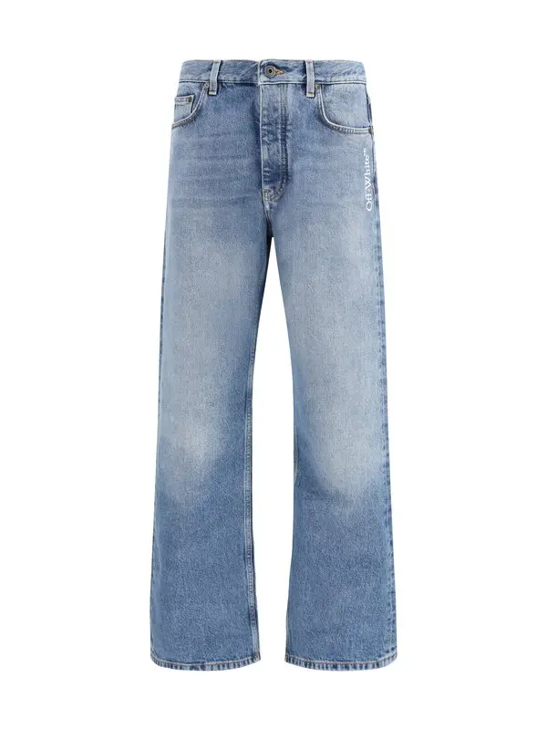 Off-White Half Arrow Slim Relaxed Jeans