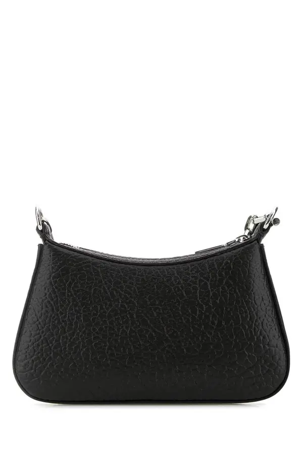 Alexander McQueen Leather Mini T-bar Handbag - Black