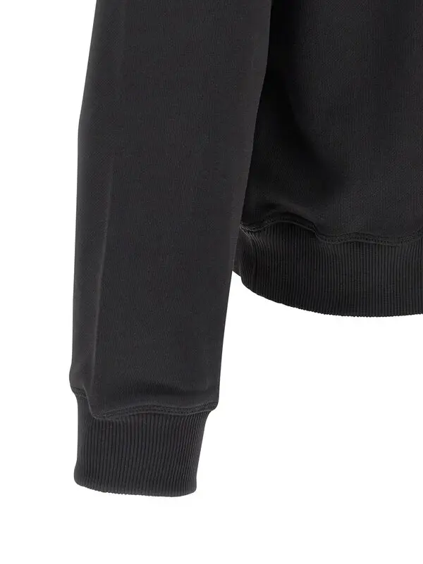 DIESEL® S-norm-hood-iod Cotton Hoodie - Black
